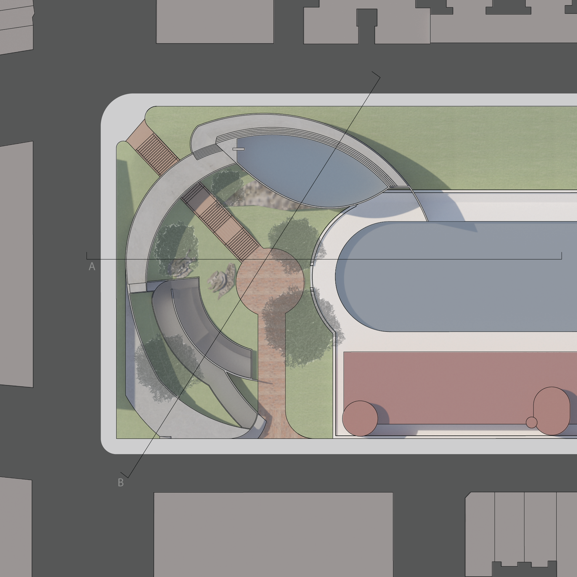 Jackie Robinson Park and Pools :: victoriabourghol-architectureportfolio